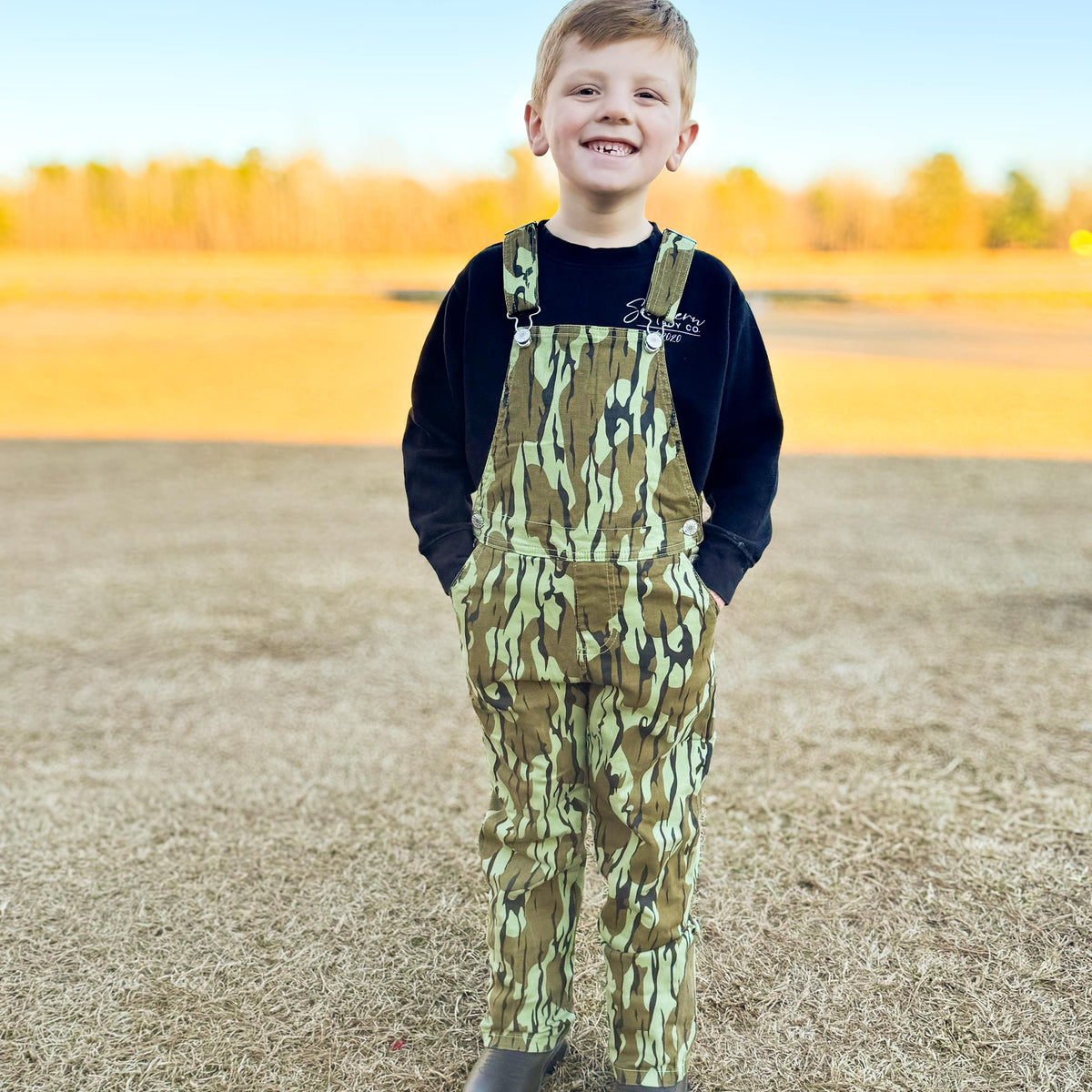 Youth Camouflage Overalls – Southern Boy Co.