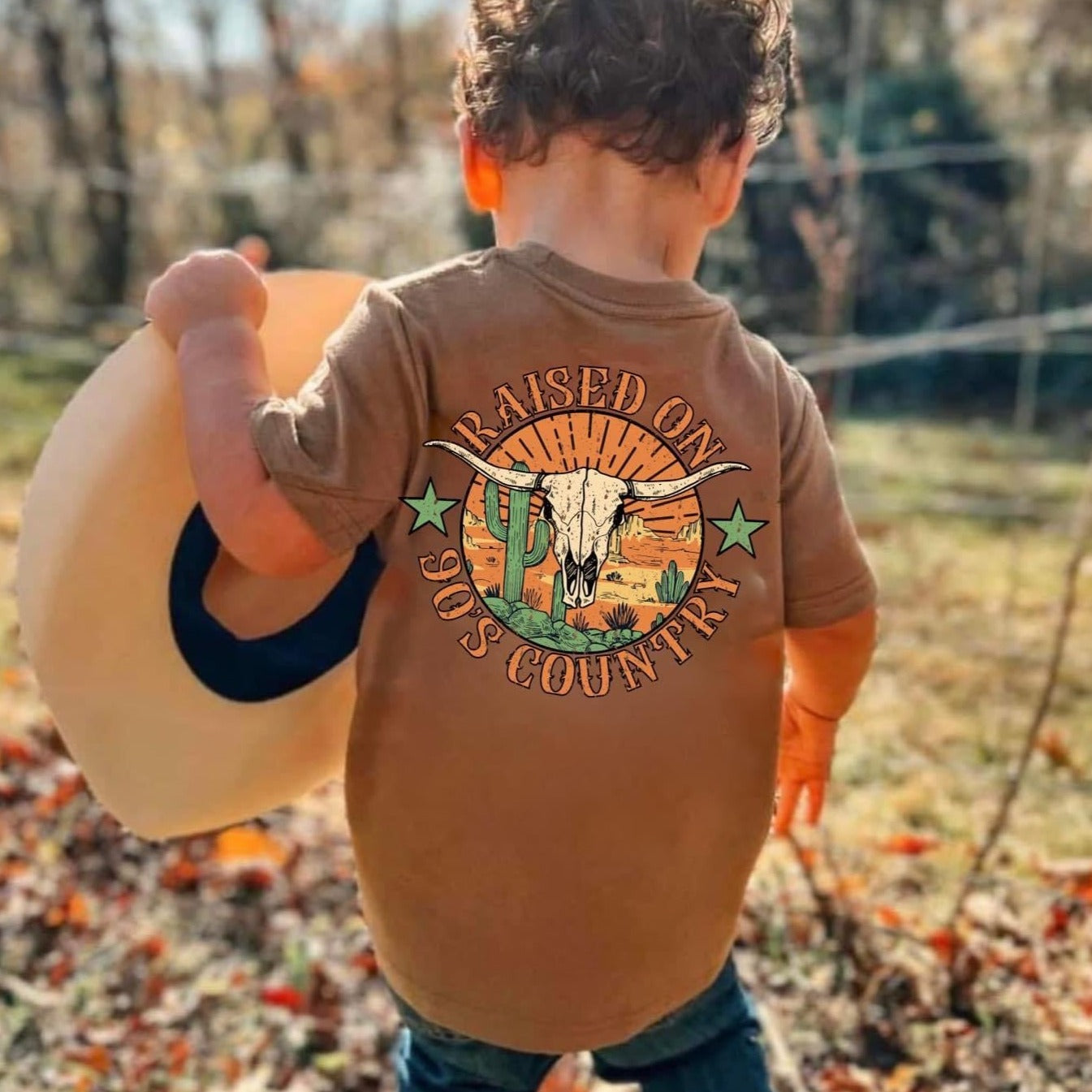 Boys Raised on 90s Country Short Sleeve Kids Tee – Southern Boy Co.