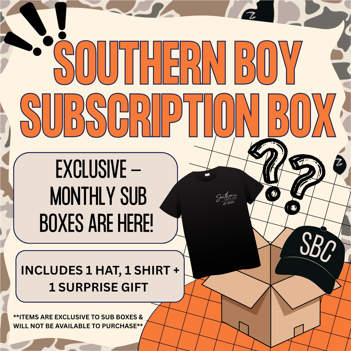 Southern Boy's Subscription Box – Southern Boy Co.