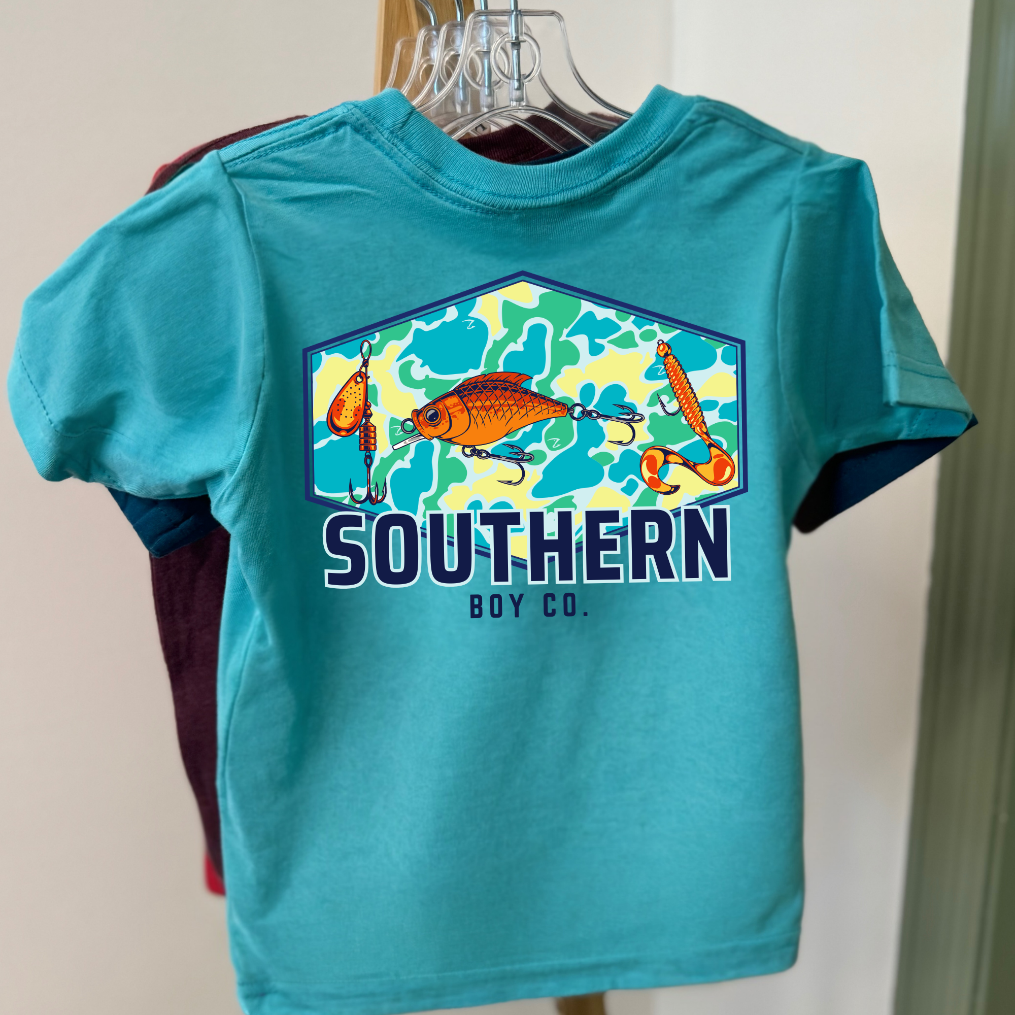 Cast and Camo Boy's Short Sleeve Shirt – Southern Boy Co.
