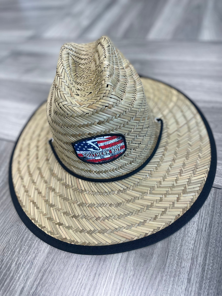 SBC Patriotic Straw Kids Hat – Southern Boy Co.
