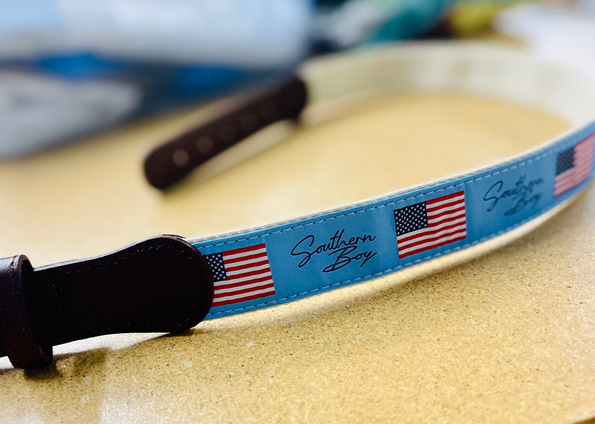 American Flag Southern Boy Belt – Southern Boy Co.