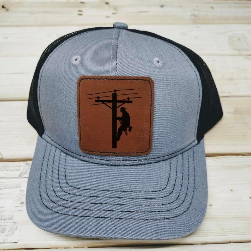 Lineman Leather Patch Kids Hat – Southern Boy Co.